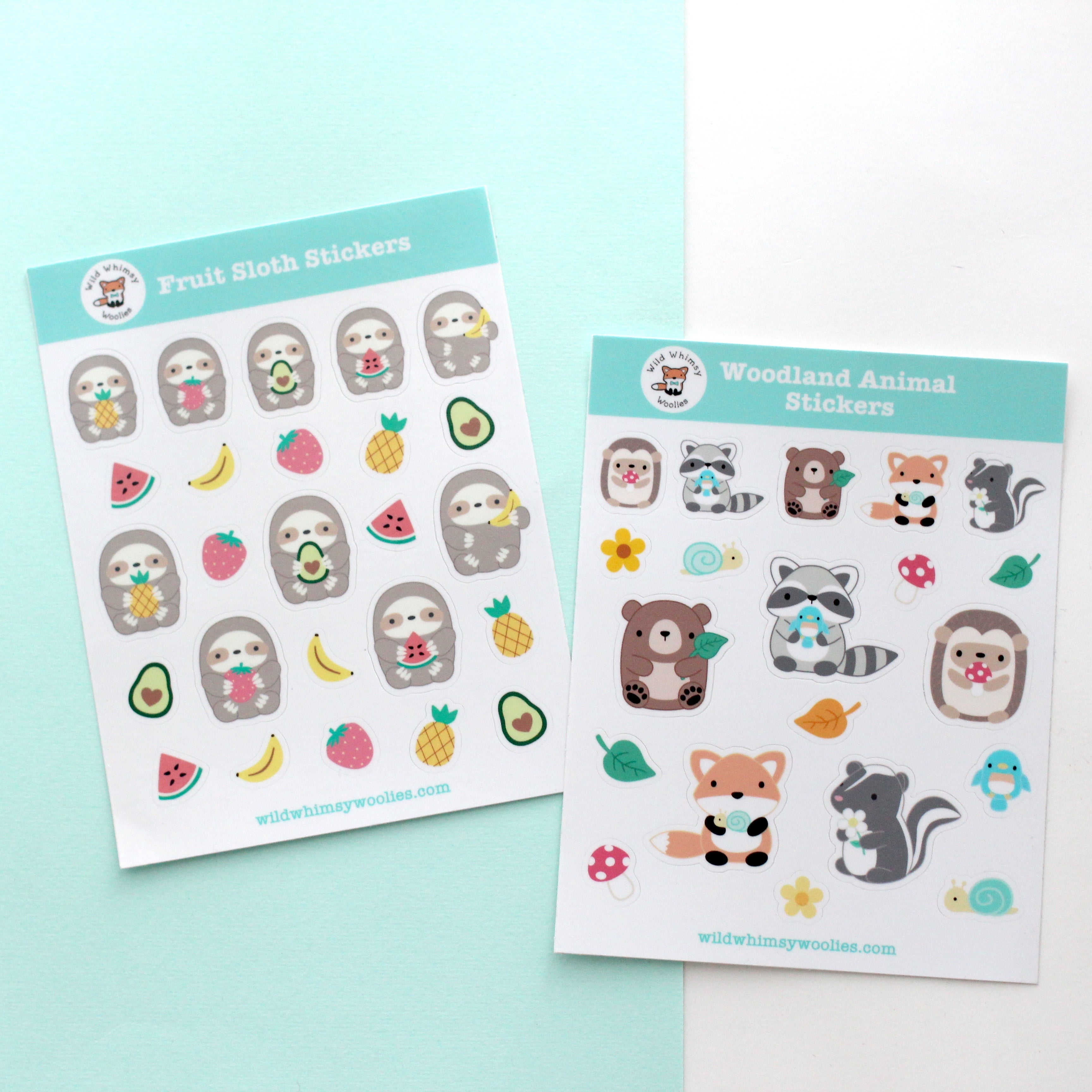 Sticker Sheets – Wild Whimsy Woolies