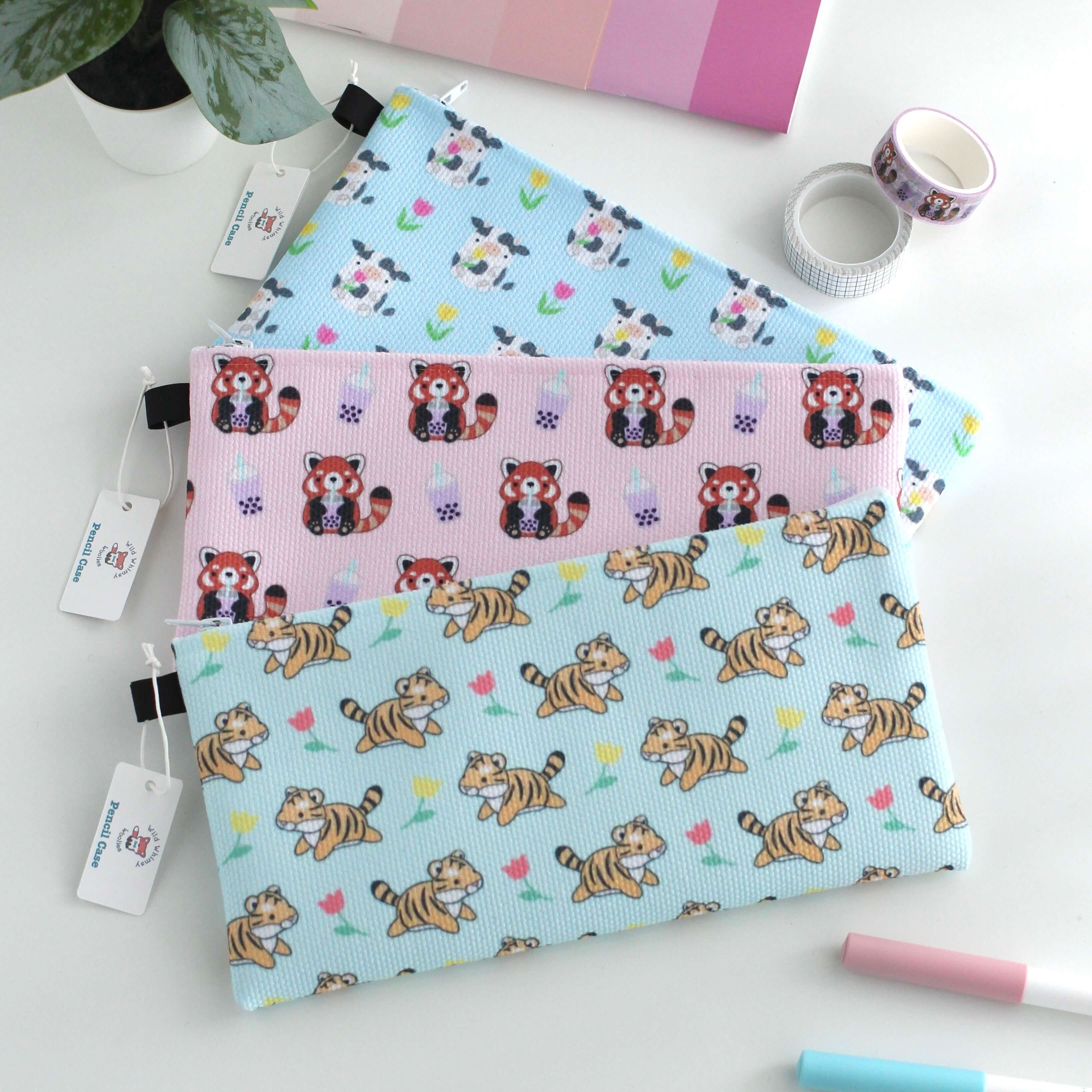 tiger pencil case
