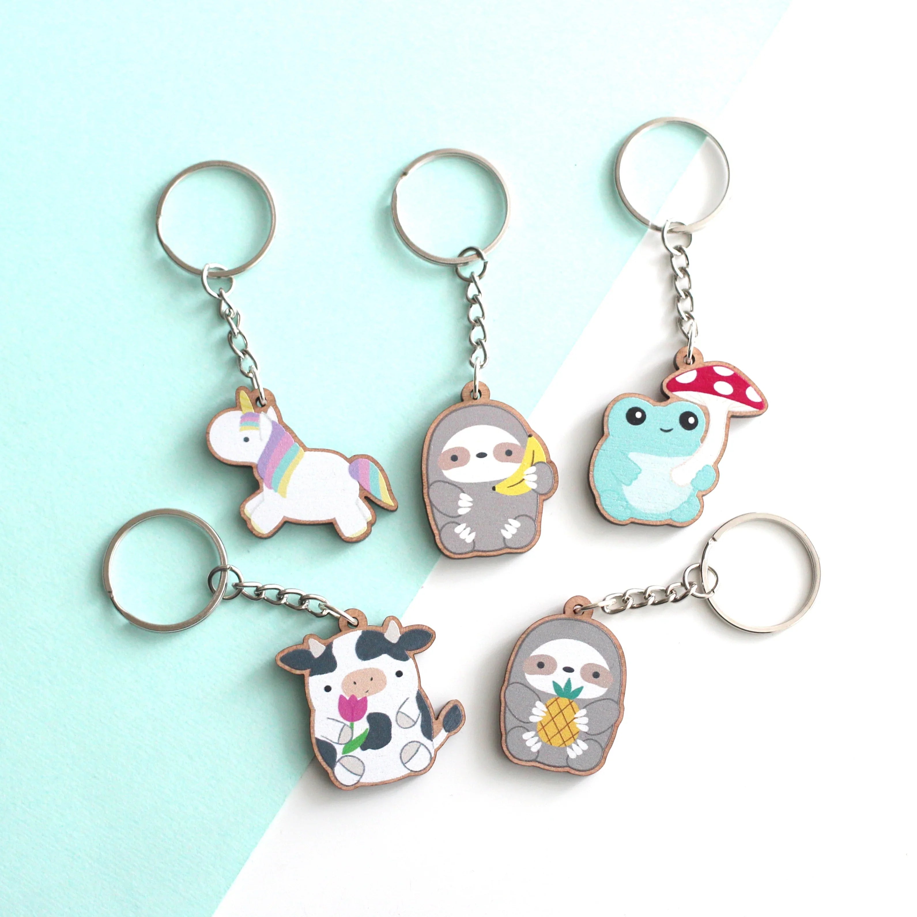 Wooden Keychains – Wild Whimsy Woolies