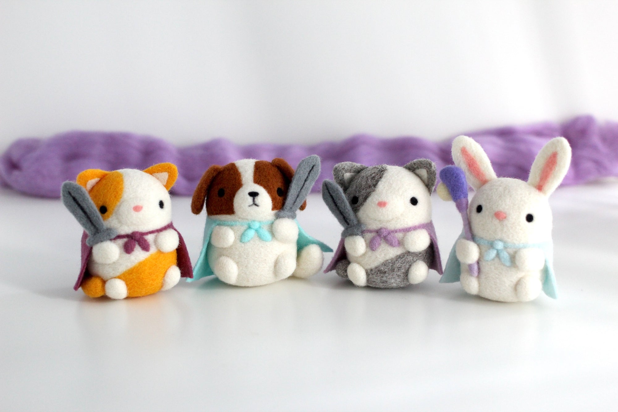 Wild Whimsy Woolies | Needle Felted Animals, Enamel Pins & Cute Gifts