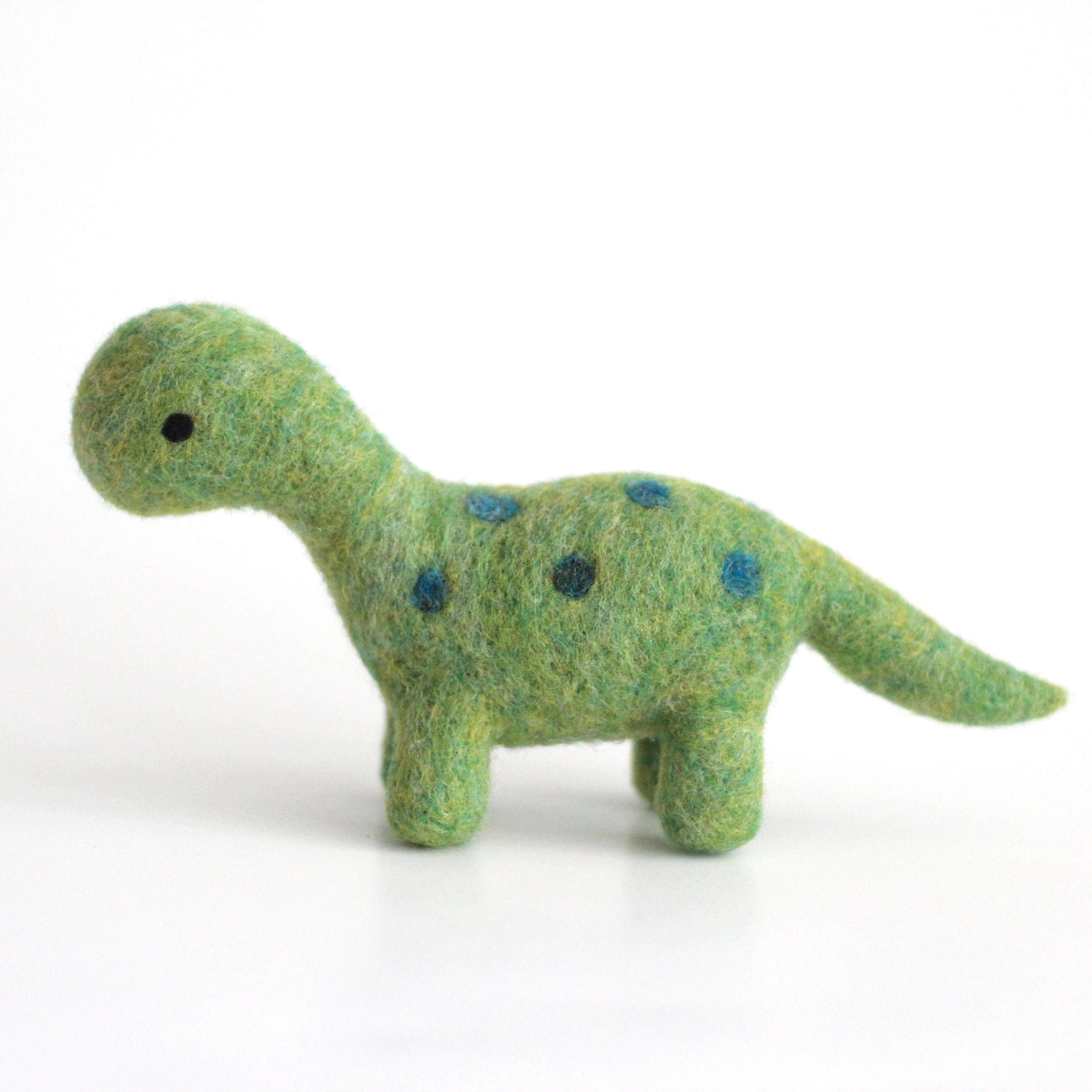 Needle Felted Brontosaurus – Wild Whimsy Woolies