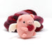 Needle Felted Flying Pig with Heart – Wild Whimsy Woolies