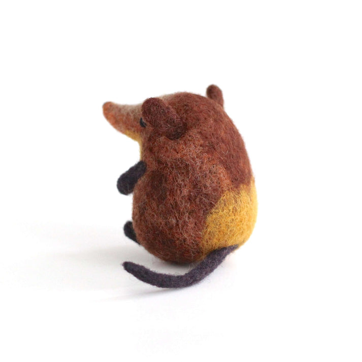 Needle Felted Golden-Rumped Sengi – Wild Whimsy Woolies