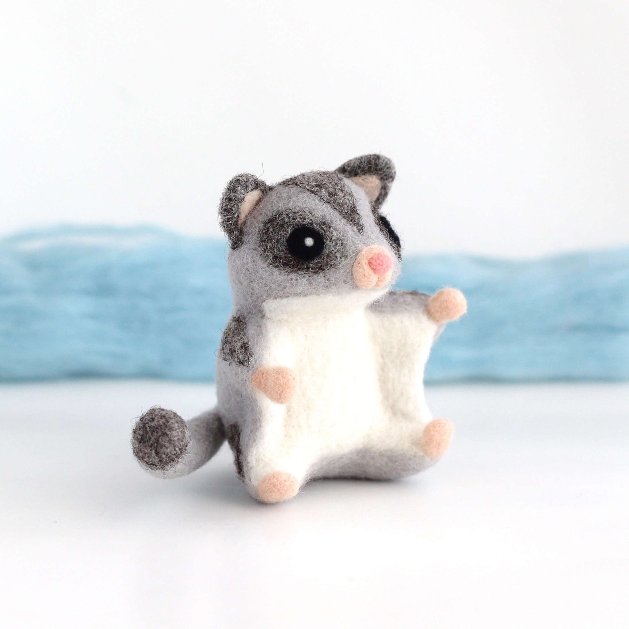 Needle Felted Sugar Glider – Wild Whimsy Woolies