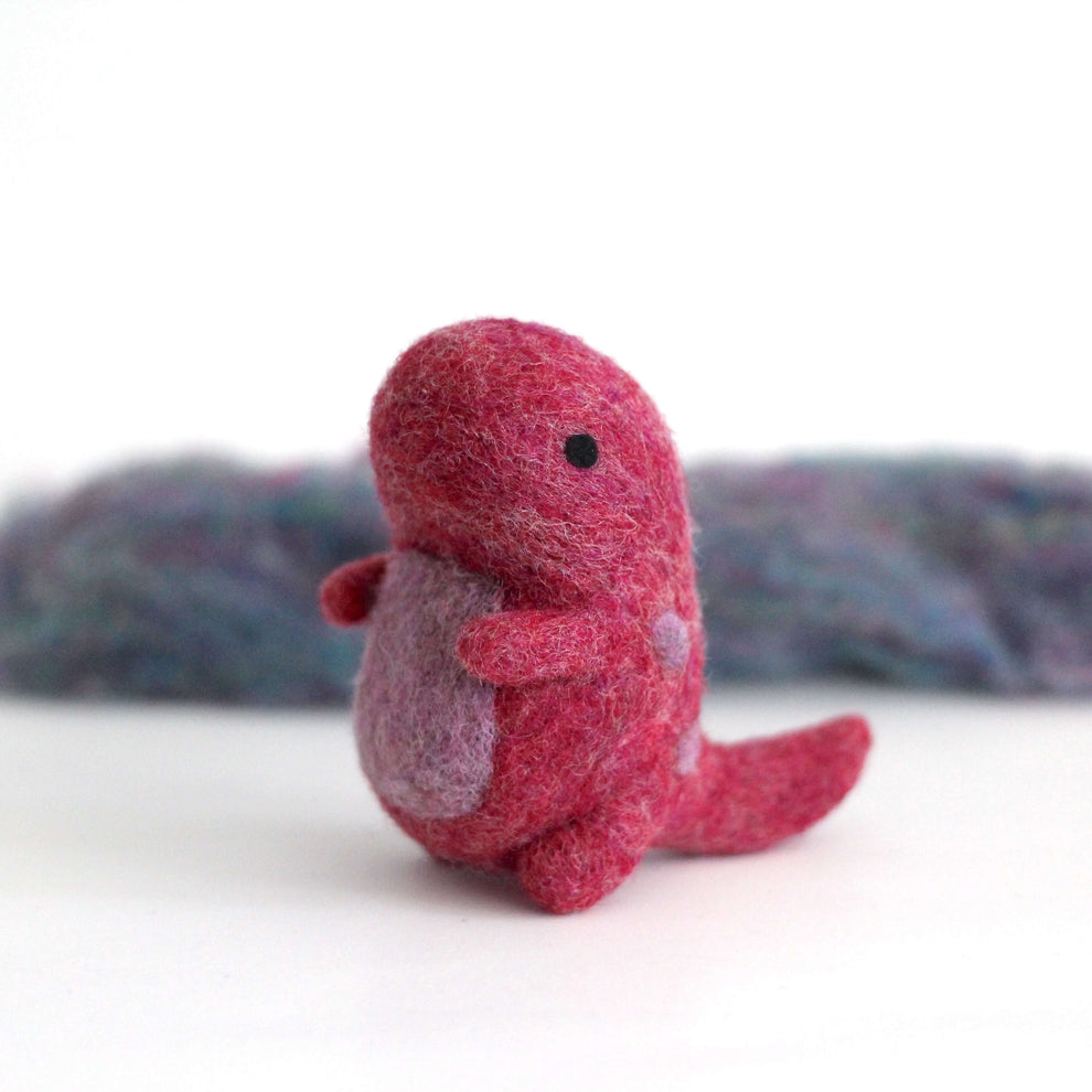 Needle Felted Tyrannosaurus Rex – Wild Whimsy Woolies