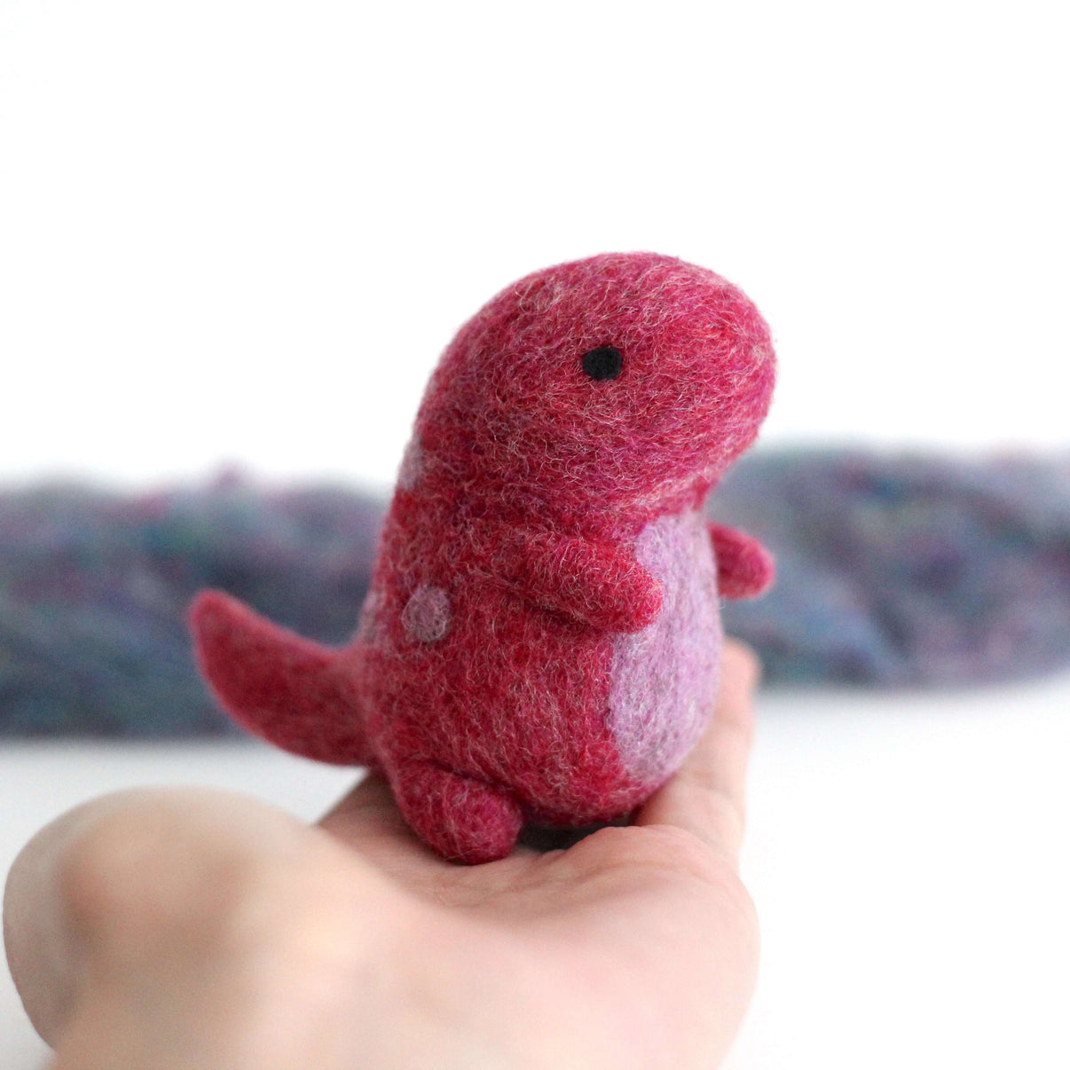 Needle Felted Tyrannosaurus Rex – Wild Whimsy Woolies